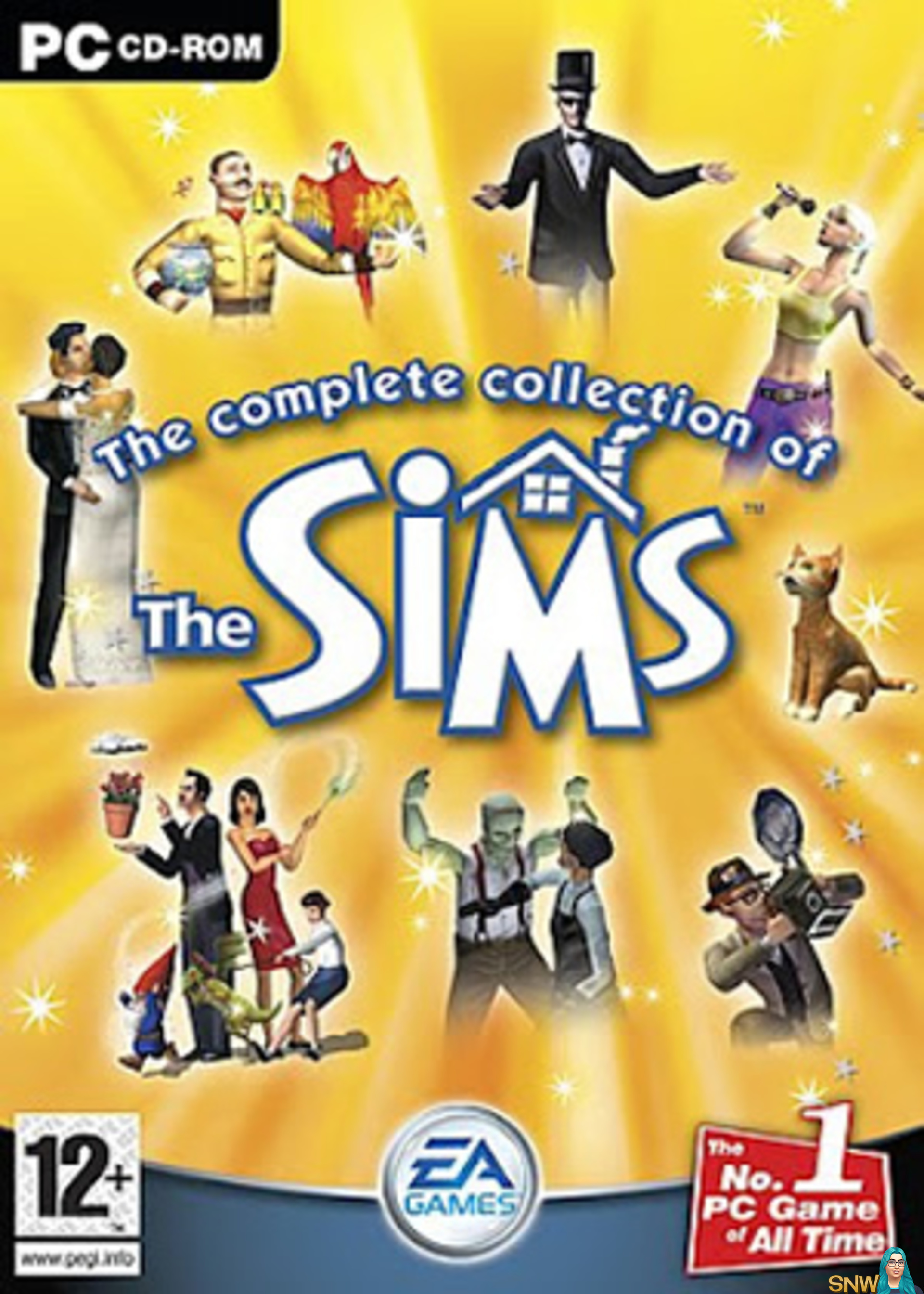 The sims 1 complete collection - warlasem